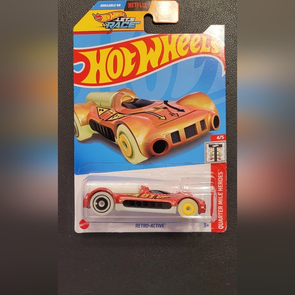 Hot Wheels | Toys | Hot Wheels Retro Active Quarter Mile Heros | Poshmark